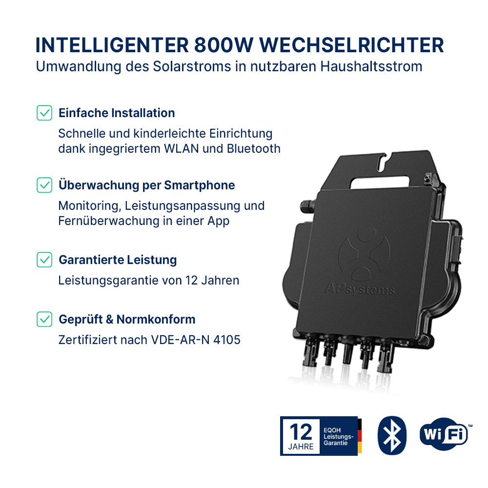 EQ800 KOMPLETTPAKET INKL. SPEICHER – EQOH